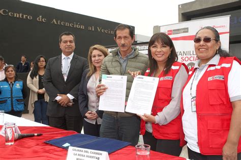Ministra Liliana La Rosa Inauguró Ventanilla Única Social En El Mac De Ventanilla Galería