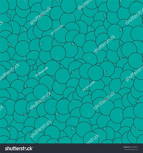 Repeating Circle Pattern Background Design Vector Stock Vector Royalty Free 598428341