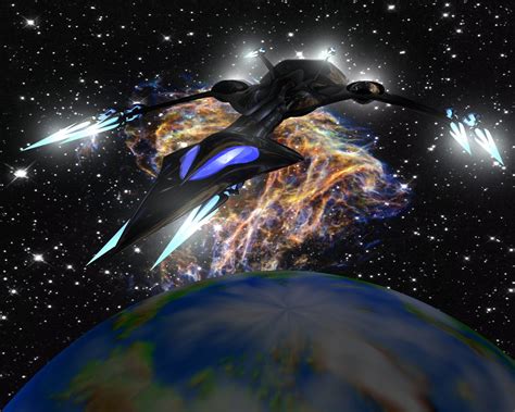 Angel Class Light Attack Craft By Sparrownightmare