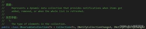 wpf observablecollection行为分析 csdn博客
