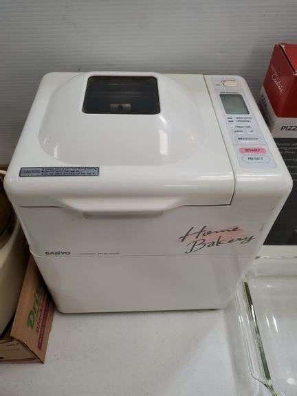 Sanyo Home Bakery Automatic Bread Maker Bid Assets Online Auctions
