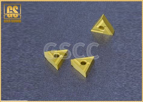 Triangle Custom Carbide Inserts CNC Carbide Tool Inserts YG YG Grade