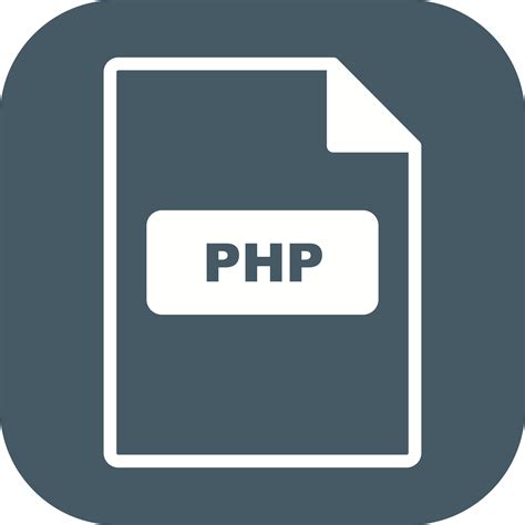 Icono De Vector Php Vector En Vecteezy