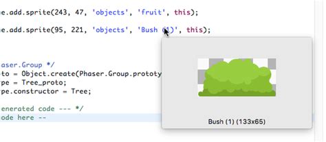 Coding The Game The Javascript Editor — Phaser Editor Help