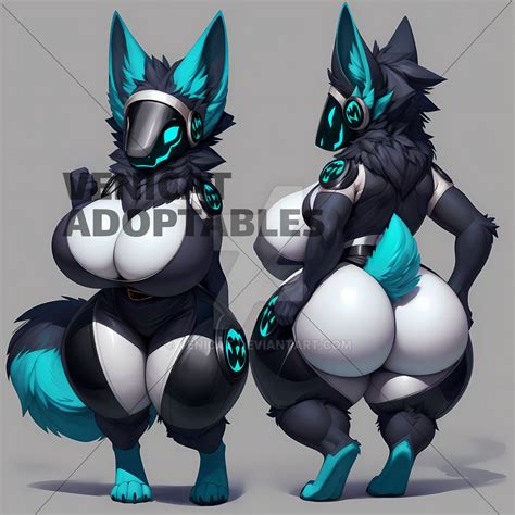 Closed Thicc Protogen Multiple Views By Venicat On Deviantart