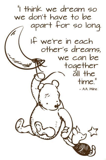 Winnie The Pooh Drawing With Quote