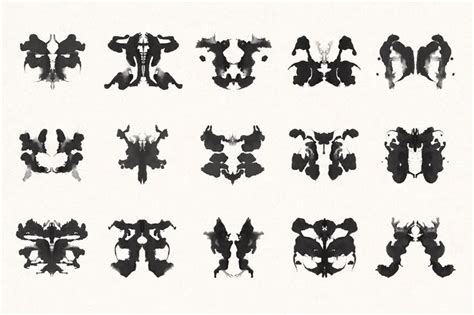 Disorder Inkblot Rorschach Tests Inkblot Tests Ink Splotch Test Ink