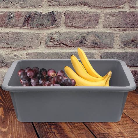 Commercial Bus Tub Plastic Rectangular Tub Washing Tub For Home Multipurpose Plastic Bin Fruugo Uk