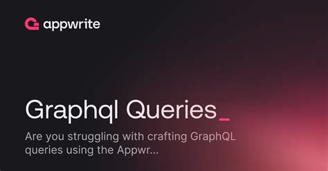 Graphql Queries Threads Appwrite