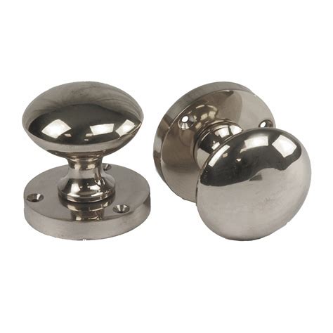 4057 Victorian Scroll Sprung Mortice Knobs