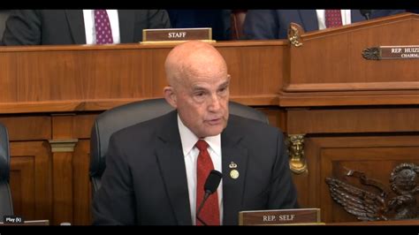 Texas Congressman Keith Self Quotes Nazi Official Joseph Goebbels