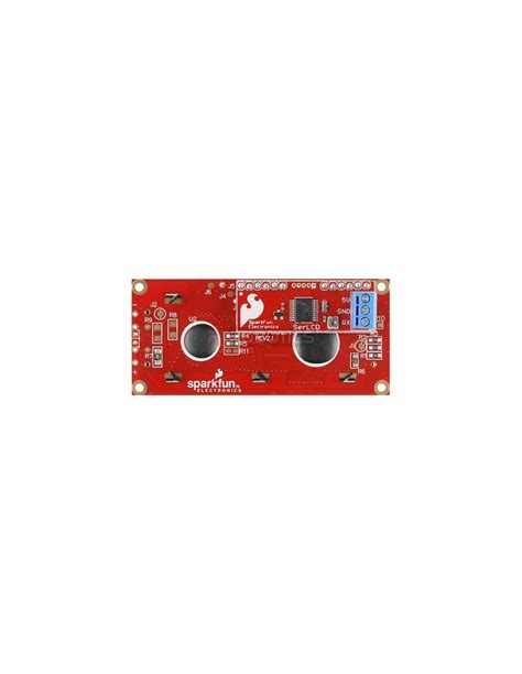 sparkfun serial enabled 16x2 lcd branco on black 3 3v lcd alfan