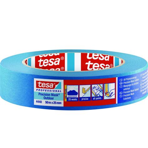 Малярная лента tesa 104217_синий_розовый 25 мм 50 м, 1 шт - купить с ...