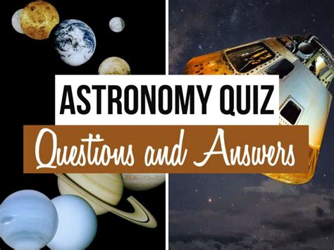 Astronomy Quiz Questions And Answers Quiz Trivia Games