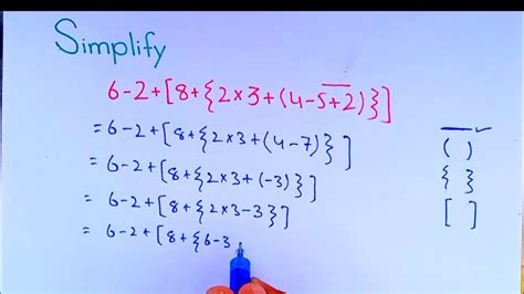 Simplify The Following Expression Simplification YouTube