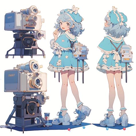 Premium Photo Anime Concept And Character Design Game Asset Essence