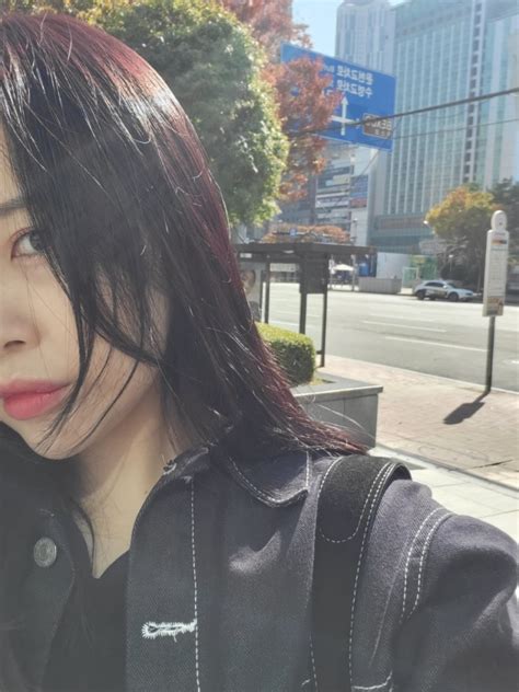 부산 해운대염색 여름쿨톤 레드브라운 염색 부산센텀미용실 더민헤어 센텀점 네이버 블로그