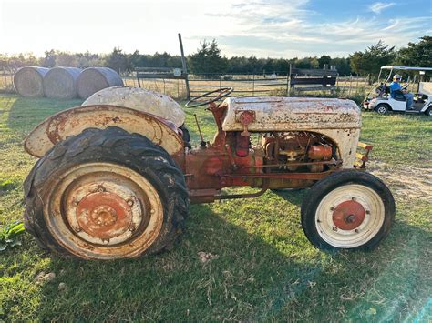 Old Ford 9n Antique Tractor Toy Construction Vehicles Mexia Texas