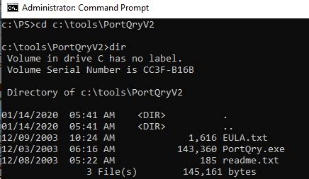 Using PortQry To Check TCP UDP Open Ports Port Scanner Windows OS Hub