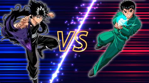 Yusuke Vs Hiei Quem Venceria Essa Luta Yuyu Hakusho Youtube
