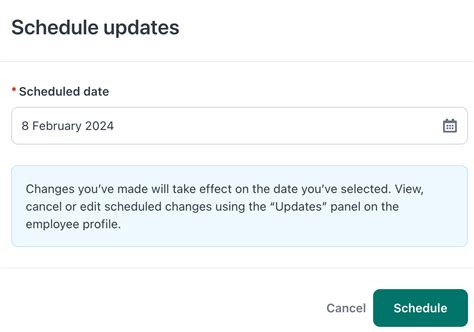 Scheduling Employee Field Updates Workable Help