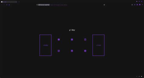 Minimalist Purple Theme Rnighttab
