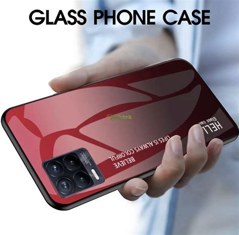 ส่งจากไทย เคสกันกระแทกเคสกระจก Case Oppo A54 4g เคสกระจกสองสี เคสเงา