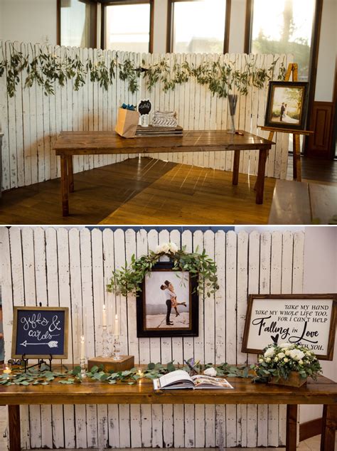 Rustic Wedding T Table