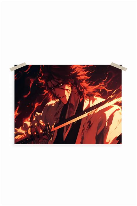Sosuke Aizen Bleach Anime Poster 18