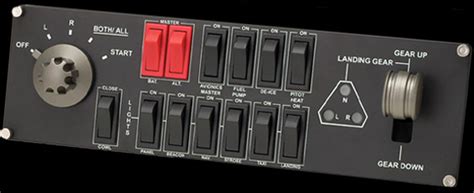 Logitech G Flight Simulator Aircraft Switch Panel