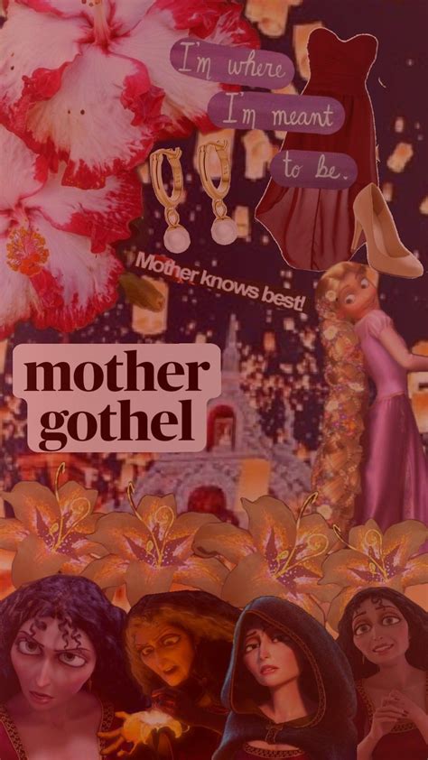 Mother Gothel Motherknowsbest Tangled Red Rapunzel Mothergothel