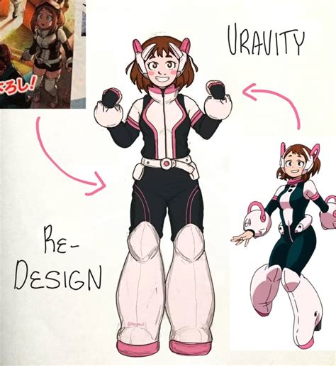 Ochako Uraraka Redesign Hcs