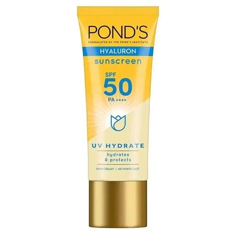 Ponds Hyaluron Sunscreen Spf 50 Pa Ingredients Explained