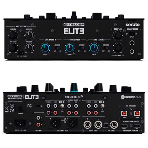 Reloop Elite High Performance Dvs Mixer For Serato