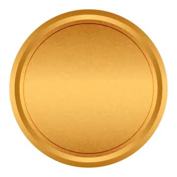 Golden Circle Frame Text Box With Gold Award Ribbon Icon Anniversary