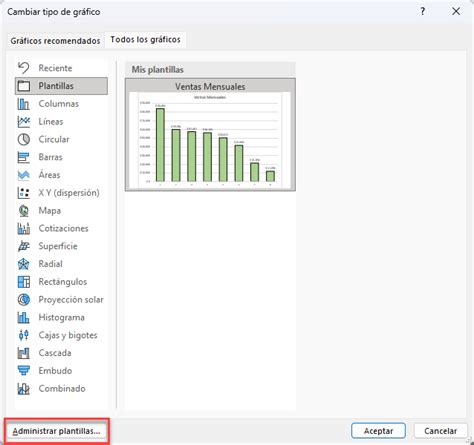 Cómo Crear Guardar y Usar Plantillas de Gráficos de Excel Automate Excel
