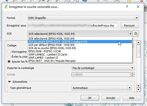 Impulsmap Tutoriel Exploiter Osm Qgis Qgis Enregistrer Couche