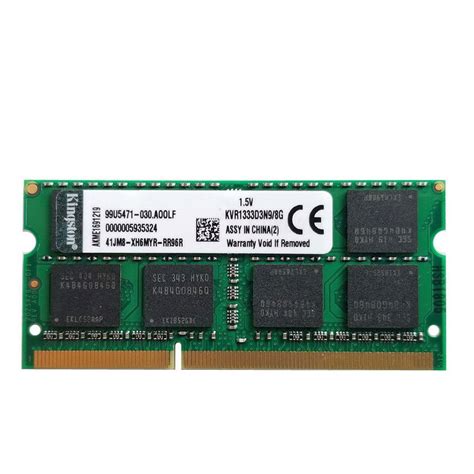 قیمت و خرید رم لپ تاپ Ddr3 تک کاناله 1333 مگاهرتز Cl11 کینگستون مدل Pc3 10600s ظرفیت 8 گیگابایت