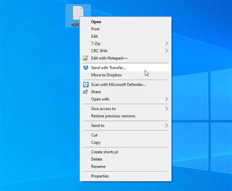 Add Or Remove Dropbox Context Menu Item In Windows