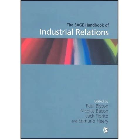 خرید و قیمت کتاب زبان اصلی The Sage Handbook Of Industrial Relations