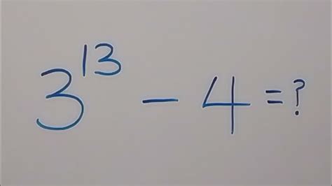 Nice Math Olympiad Exponent Simplification Calculator Not Allowed Youtube