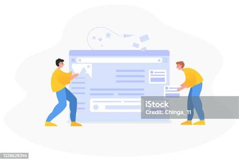 데스크톱 또는 모바일 앱 개발 Ux Ui 웹 사이트 생성 프로세스 벡터에 대한 스톡 벡터 아트 및 기타 이미지 벡터 웹