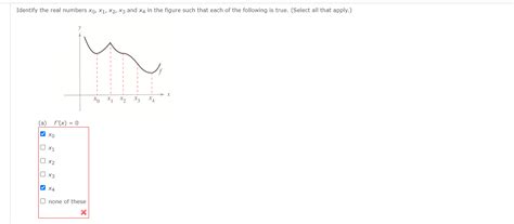 Solved Identify The Real Numbers X0x1x2x3 And X4 In The