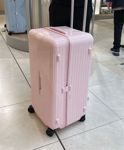Rimowa Ballerina Pink Trunk Plus Luggage Hobbies And Toys Travel