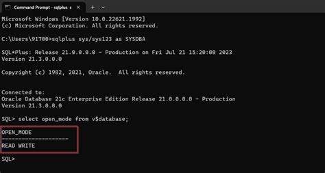 How To Check Oracle Database Read Write Mode