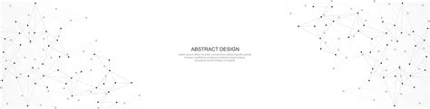 추상 벡터 배경과 기하학적 패턴은 배너 디자인 또는 헤더를 위해 점과 선을 연결합니다 현대적인 디자인을 위한 미니멀리즘 벡터 텍스처 0명에 대한 스톡 벡터 아트 및 기타