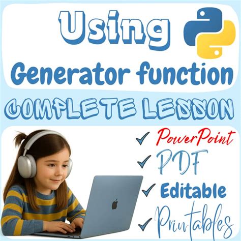 When To Use Generator Functions In Python Programming Complete Coding