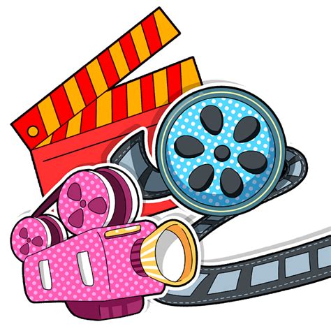 卡通国际电影节贴纸