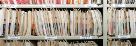 Hardcopy Document Storage Retrieval National Records Centers