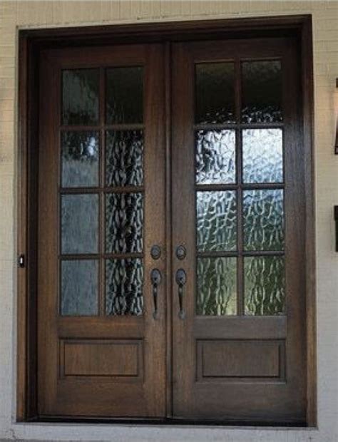 Craftsman Home Exterior With French Doors Exterior Double Doors With